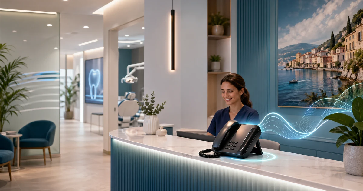 Receptionist AI dentale in Italia | Chiamate di nuovi pazie… | VoiceFleet